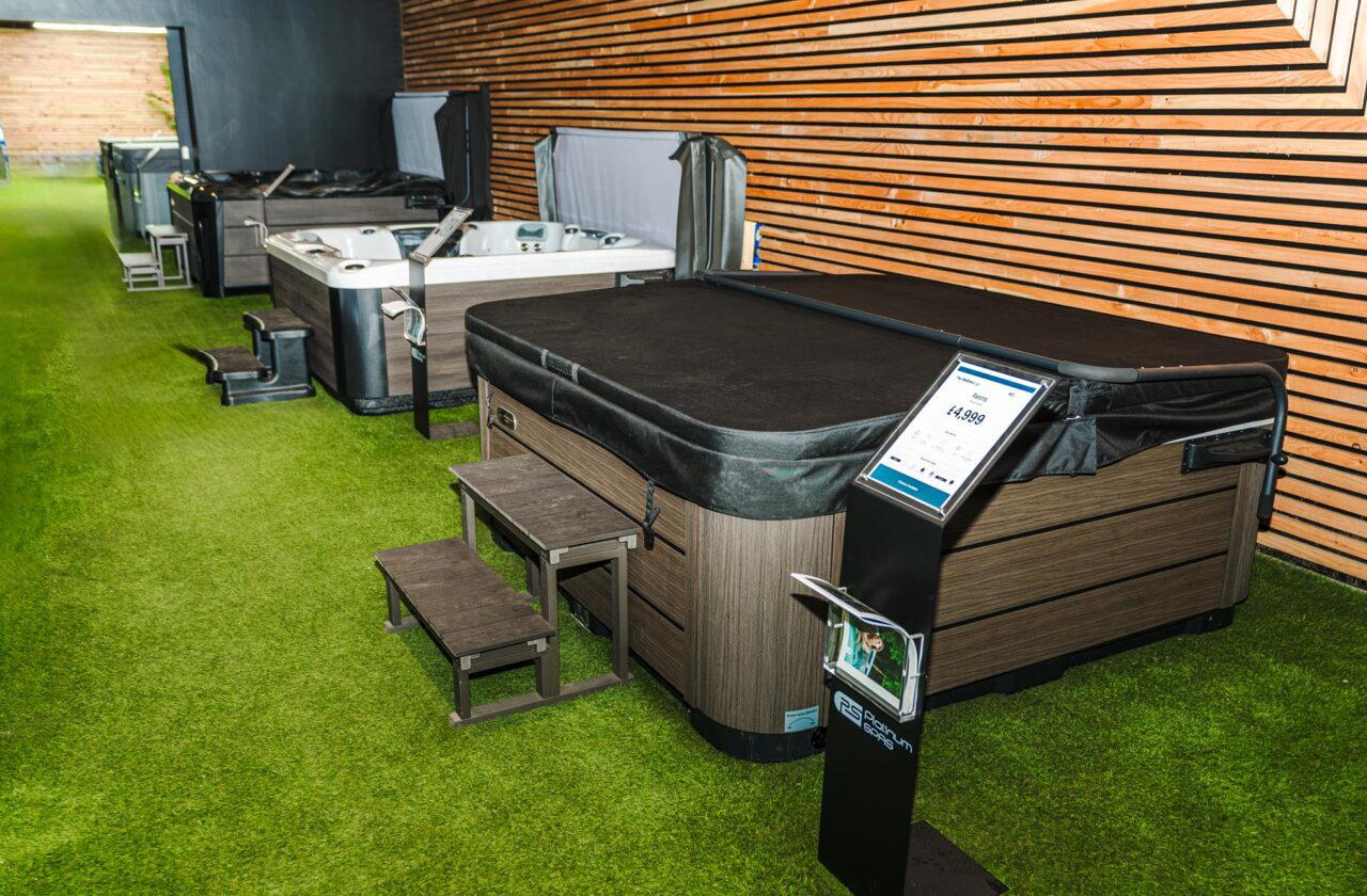 Biggest UK Hot Tub Showroom | Platinum Spas Chesterfield